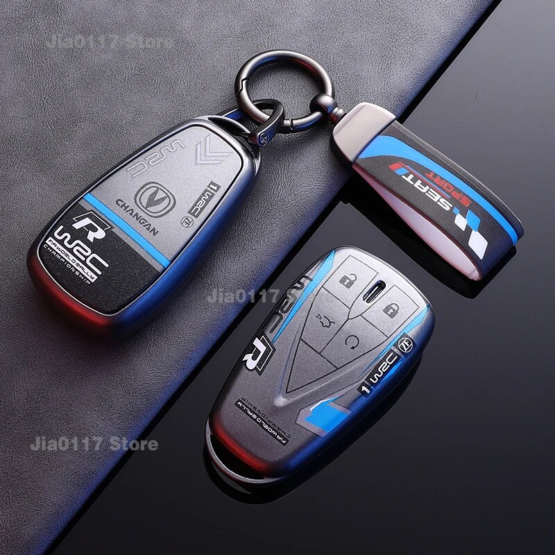 Чехол для ключей Changan CS35 PLUS UNIT UNIK CS75 CS55 PLUS UNIV Oshan X7 X5 Защитный чехол-брелок A