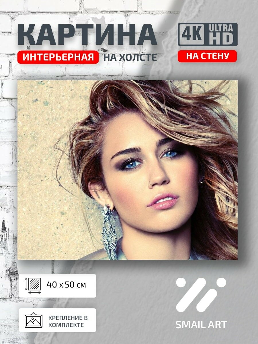 Картина на холсте интерьерная 40 на 50 на стену American singer для кабинета атмосфера