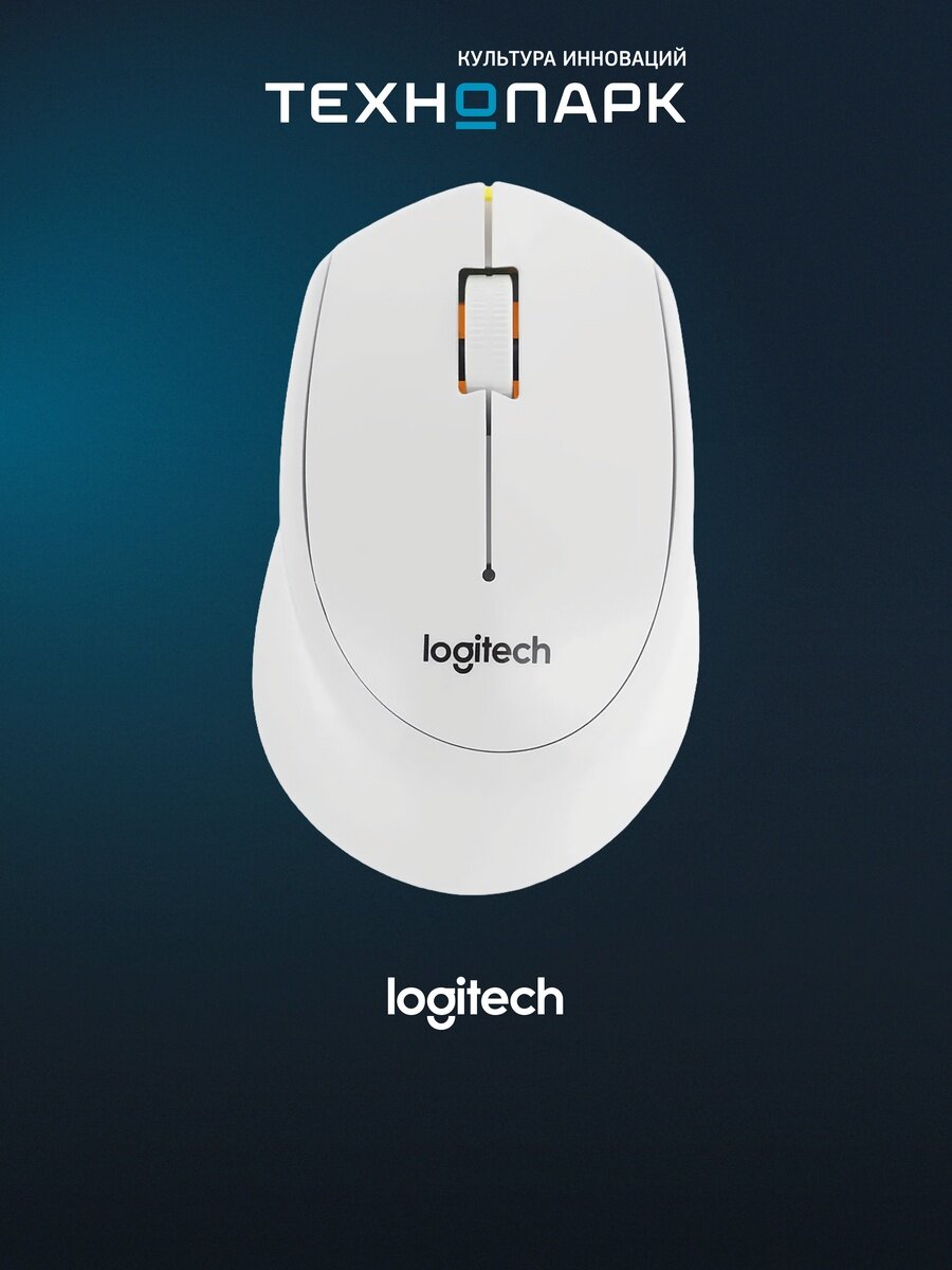Компьютерная мышь Logitech M330 Silent Plus White (910-004926)