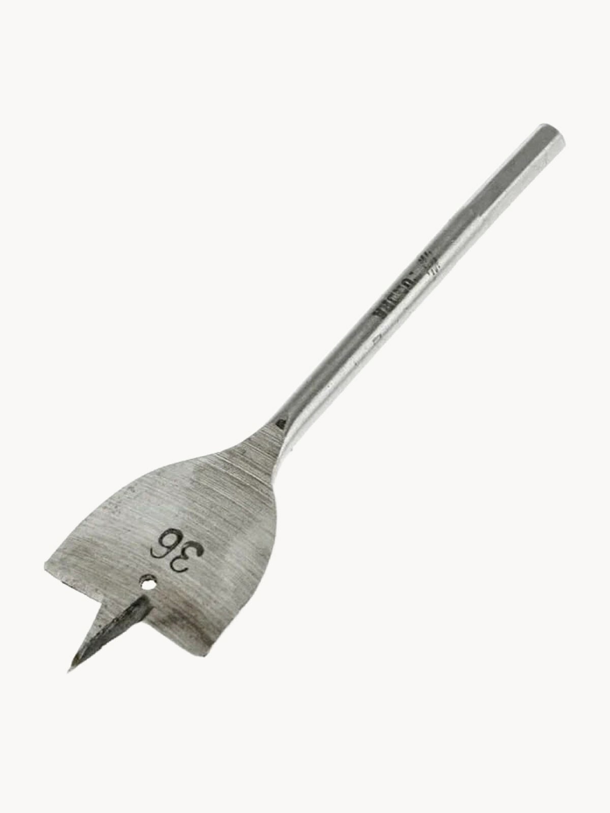 Сверло по дереву перовое тундра, шестигранный хвостовик, 36 х 152 мм