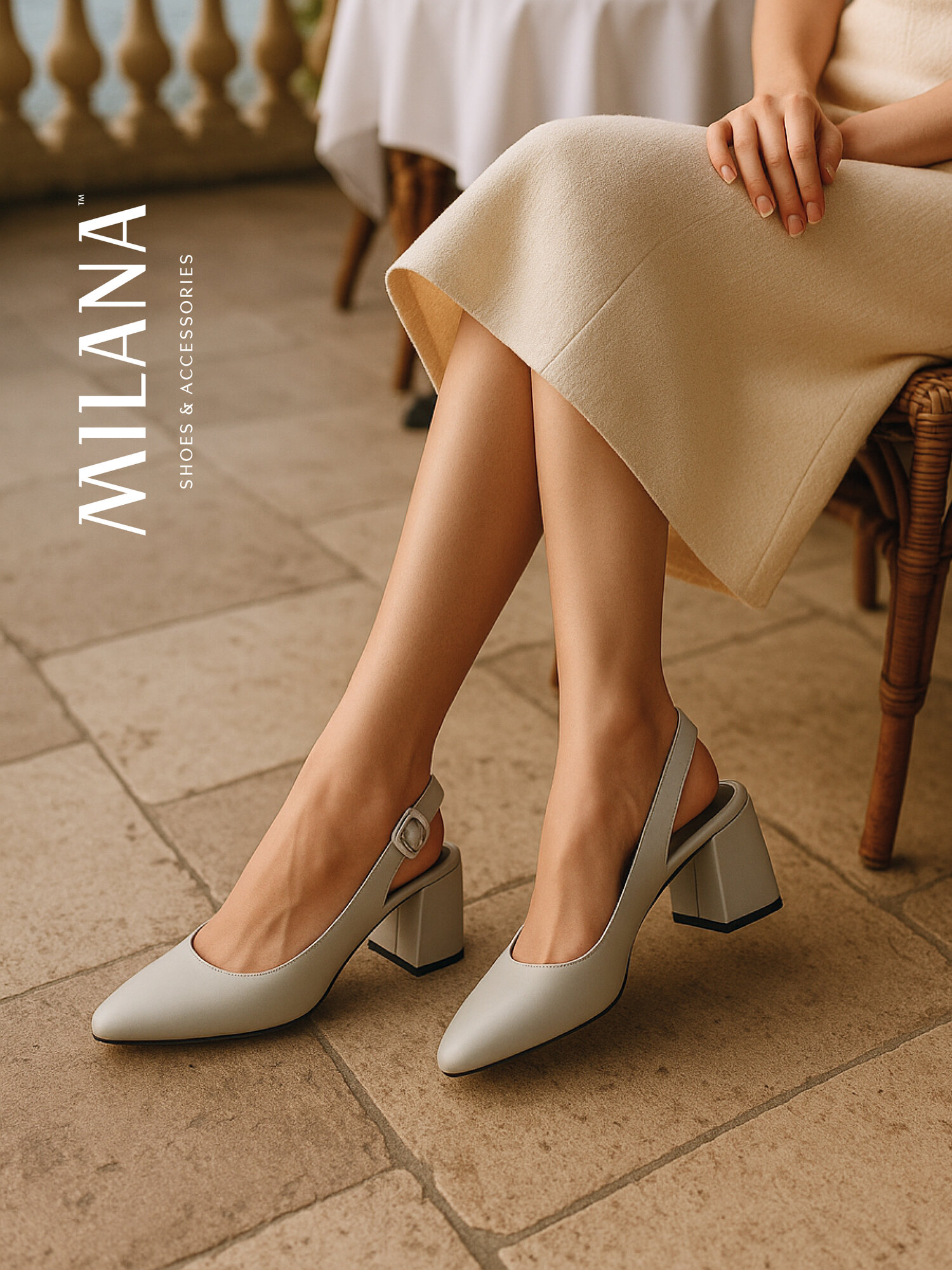 Туфли слингбэки базовая коллекция 