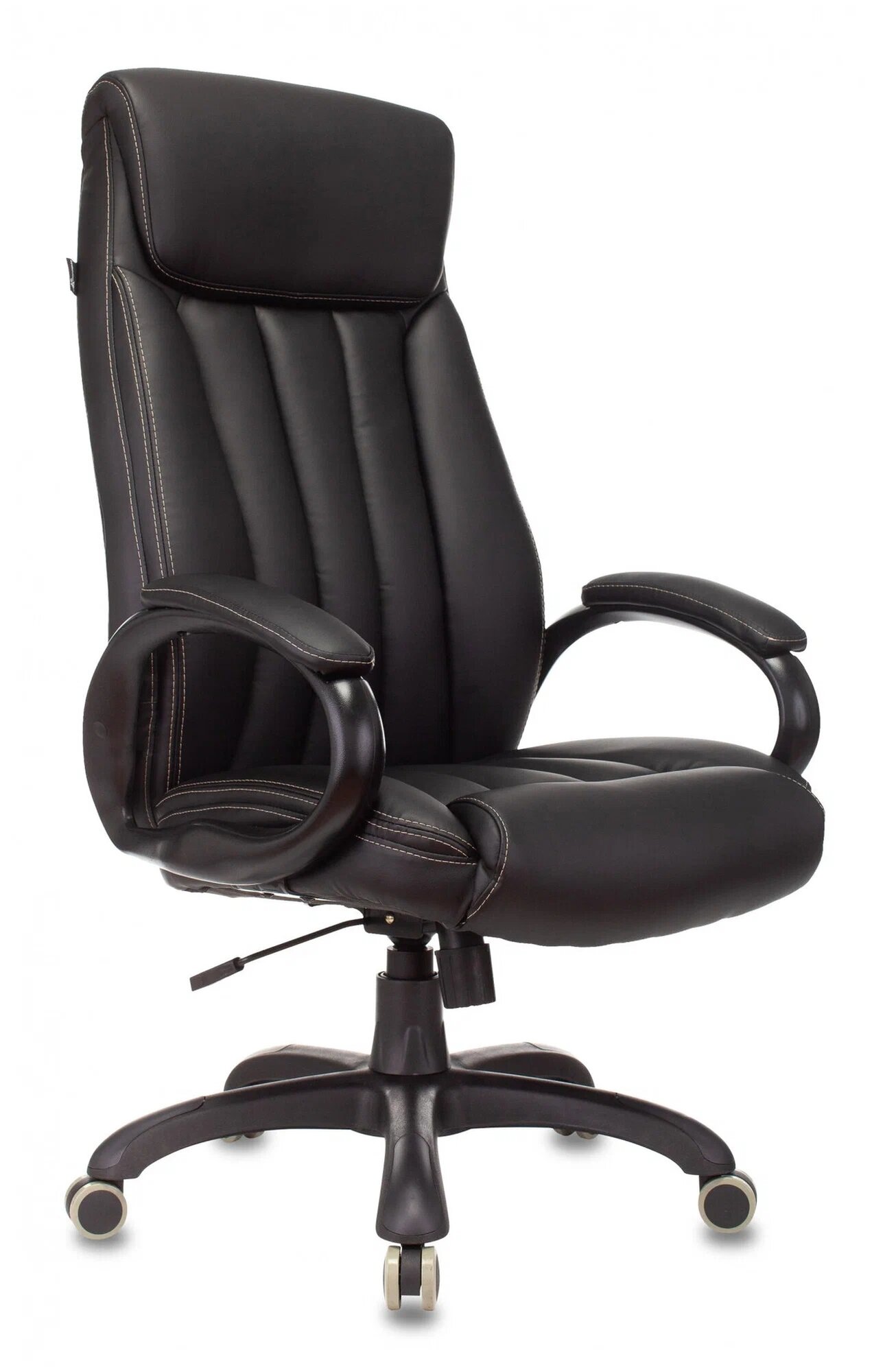 Кресло руководителя Бюрократ T-9922N, обивка: эко. кожа, цвет: черный