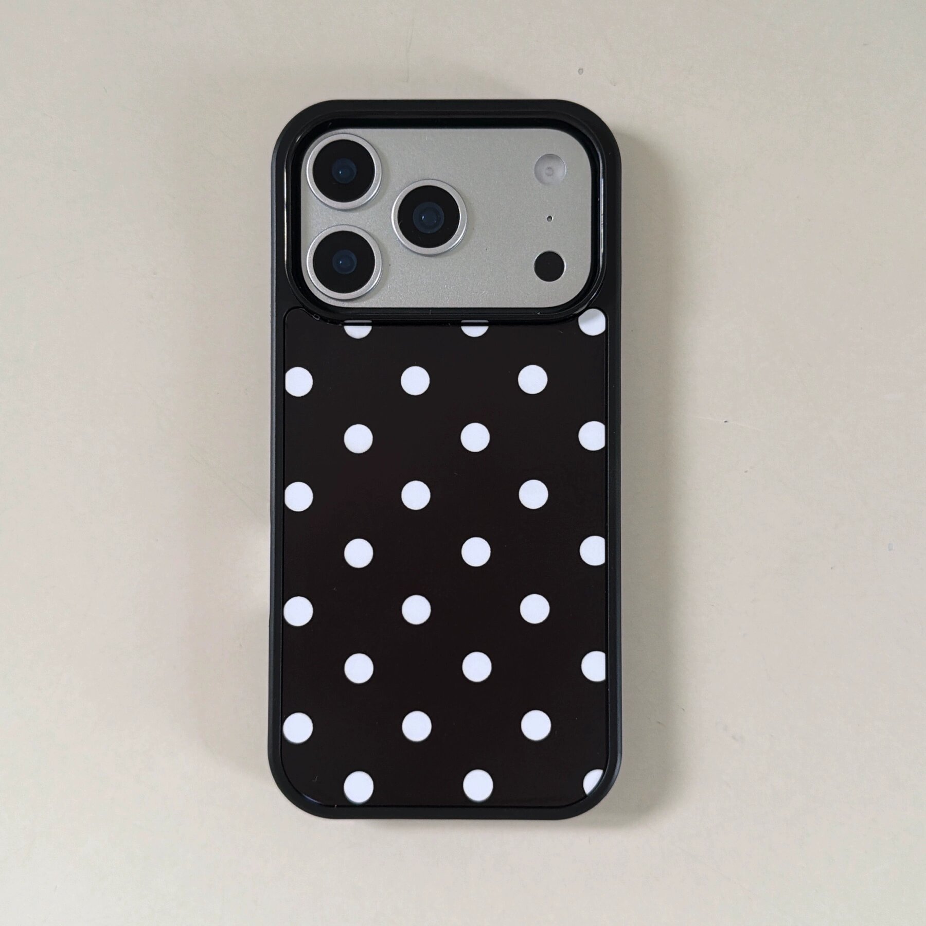 Чехол для телефона Apple 17ProMax/17Air/16Pro в стиле японского аниме, ретро, с рисунком в горошек, креативный,