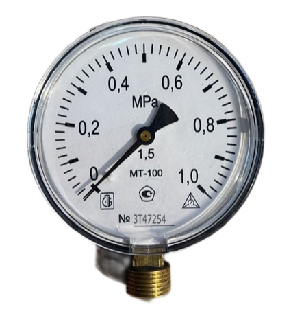 Манометр МТ-100 (1,6 МРа), М20*1,5, МЦ-Багория февраль 2024.