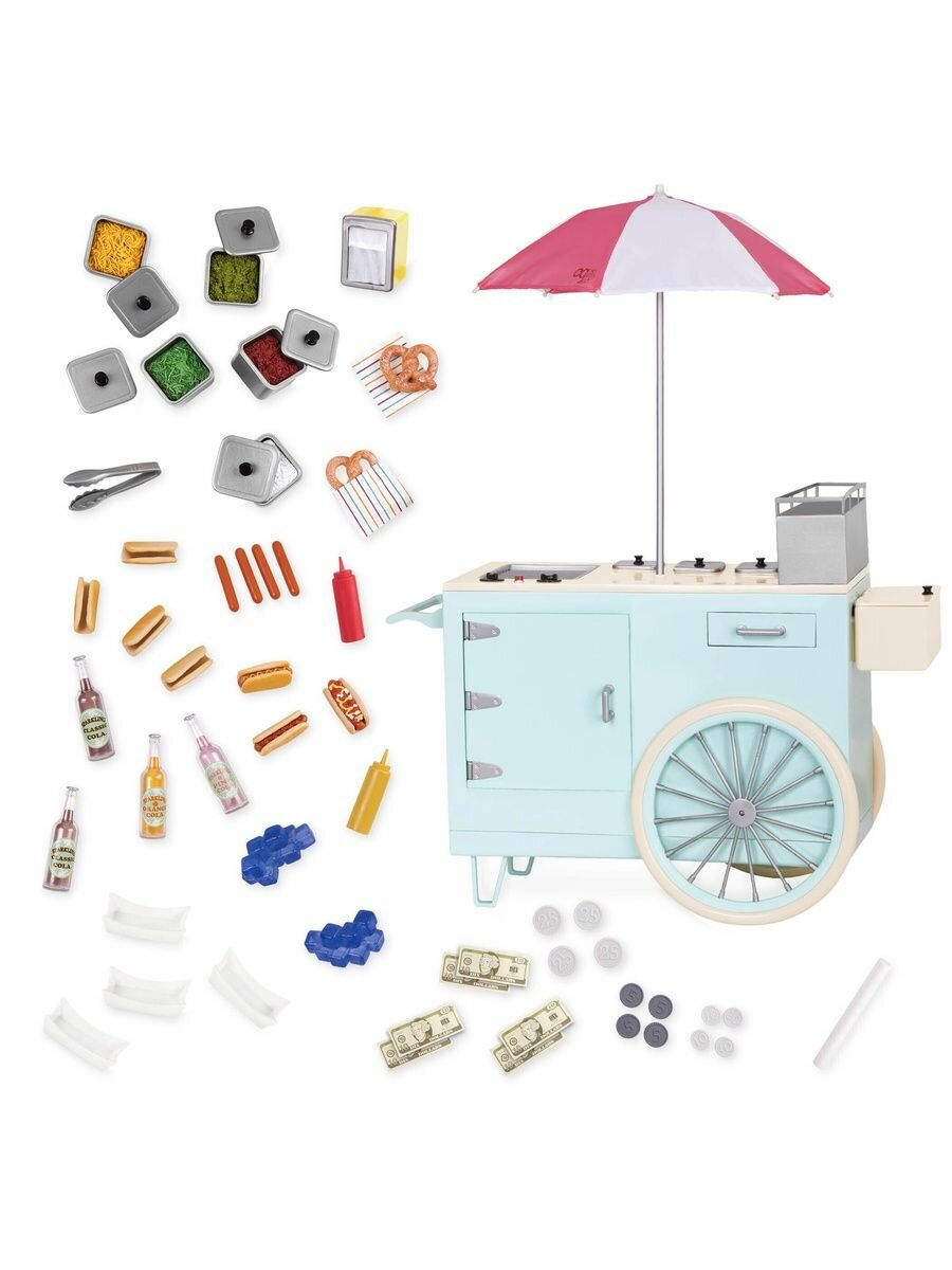 Игровой набор Our Generation Прилавок с хот-догом