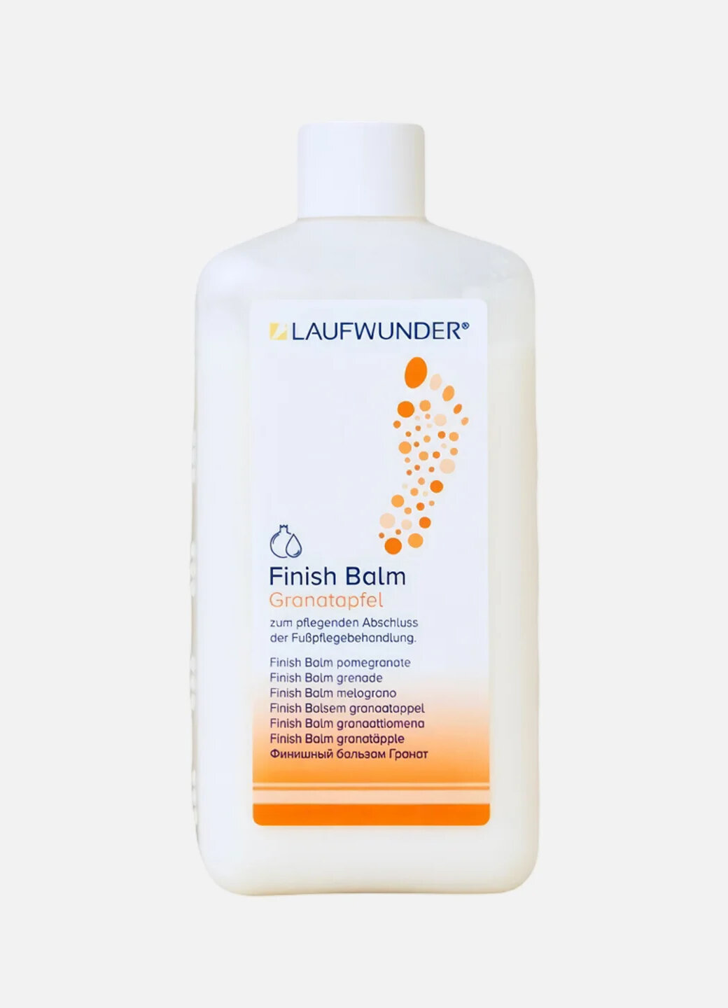 Бальзам для ног завершающий Laufwunder с экстрактом граната, 500 мл