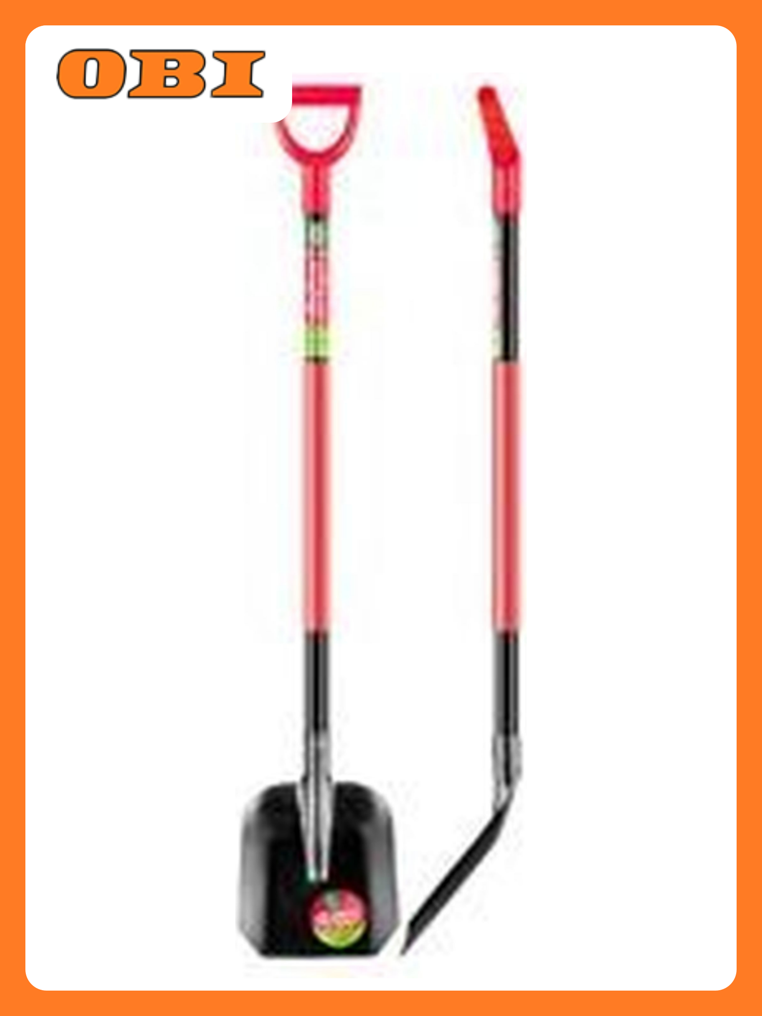 Лопата БМЦ, совковая, с металлическим черенком, антикоррозийная защита, 126.5х22.5 см