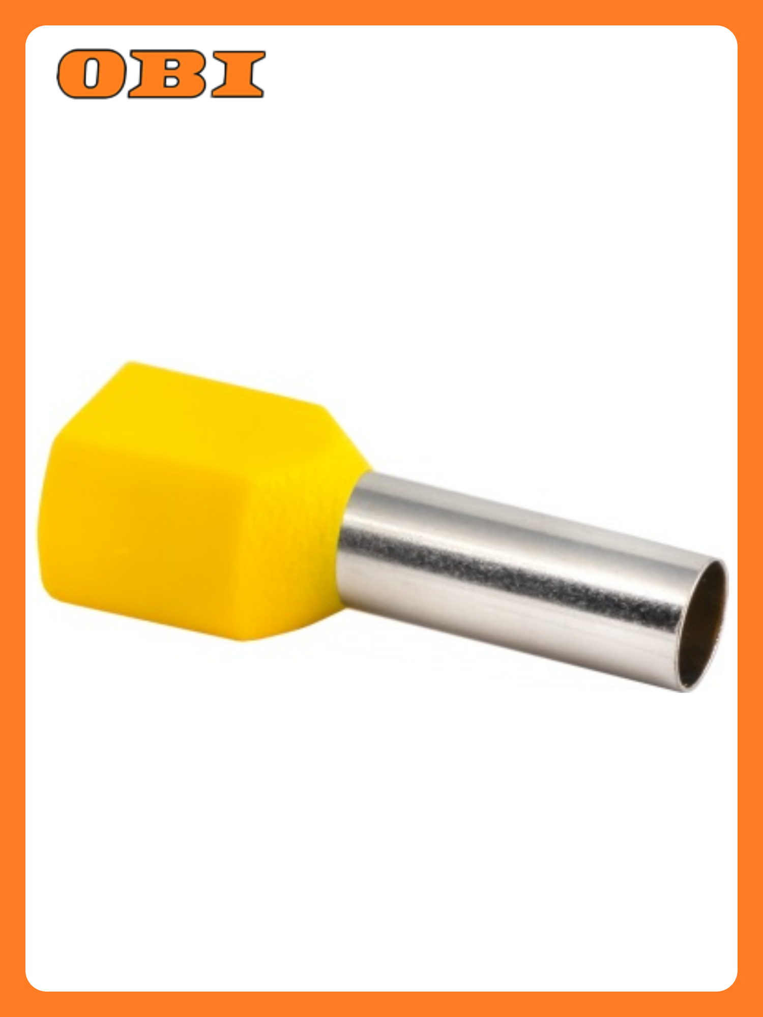 Наконечник штыревой втулочный изолированный НШвИ(2) 6,0-14 (50шт.) EKF PROxima