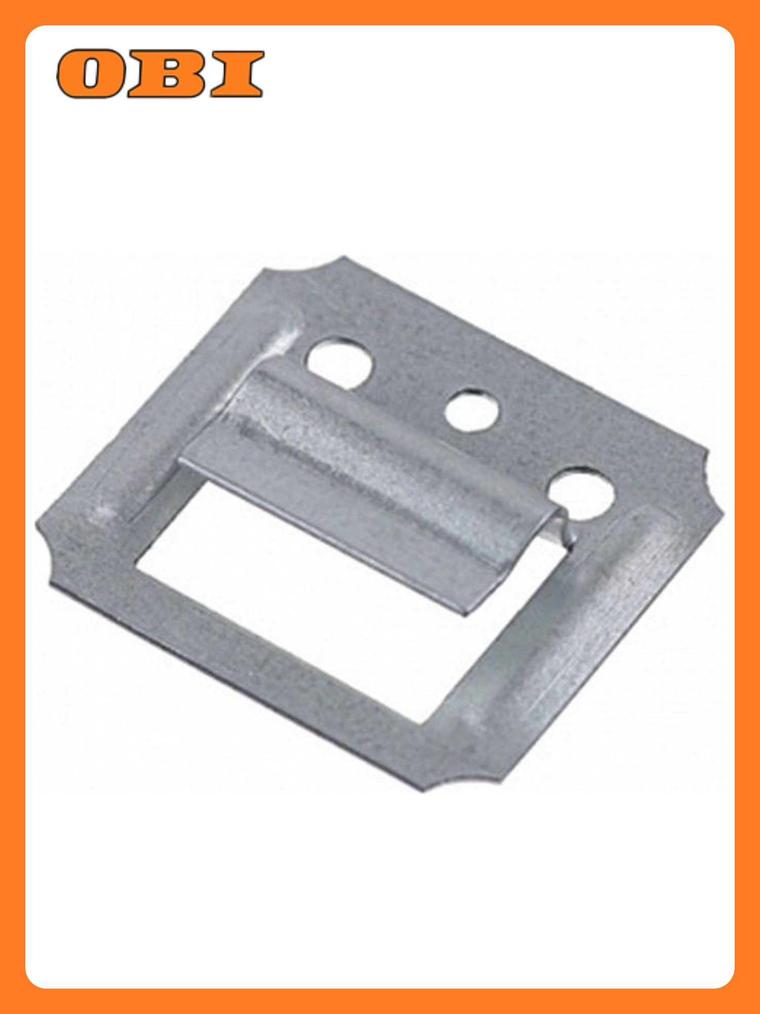 Кляймеры Tech-KREP, для вагонки и блок-хауса, оцинкованные, 190x70x3 мм, 45 штук