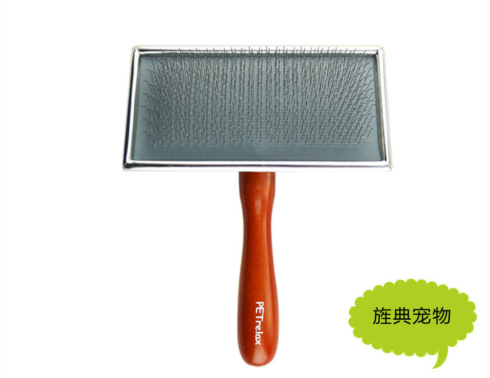 Готовый к отправке гребень для животных, гребень с иглами из нержавеющей стали для собак, гребень для удаления шерсти с