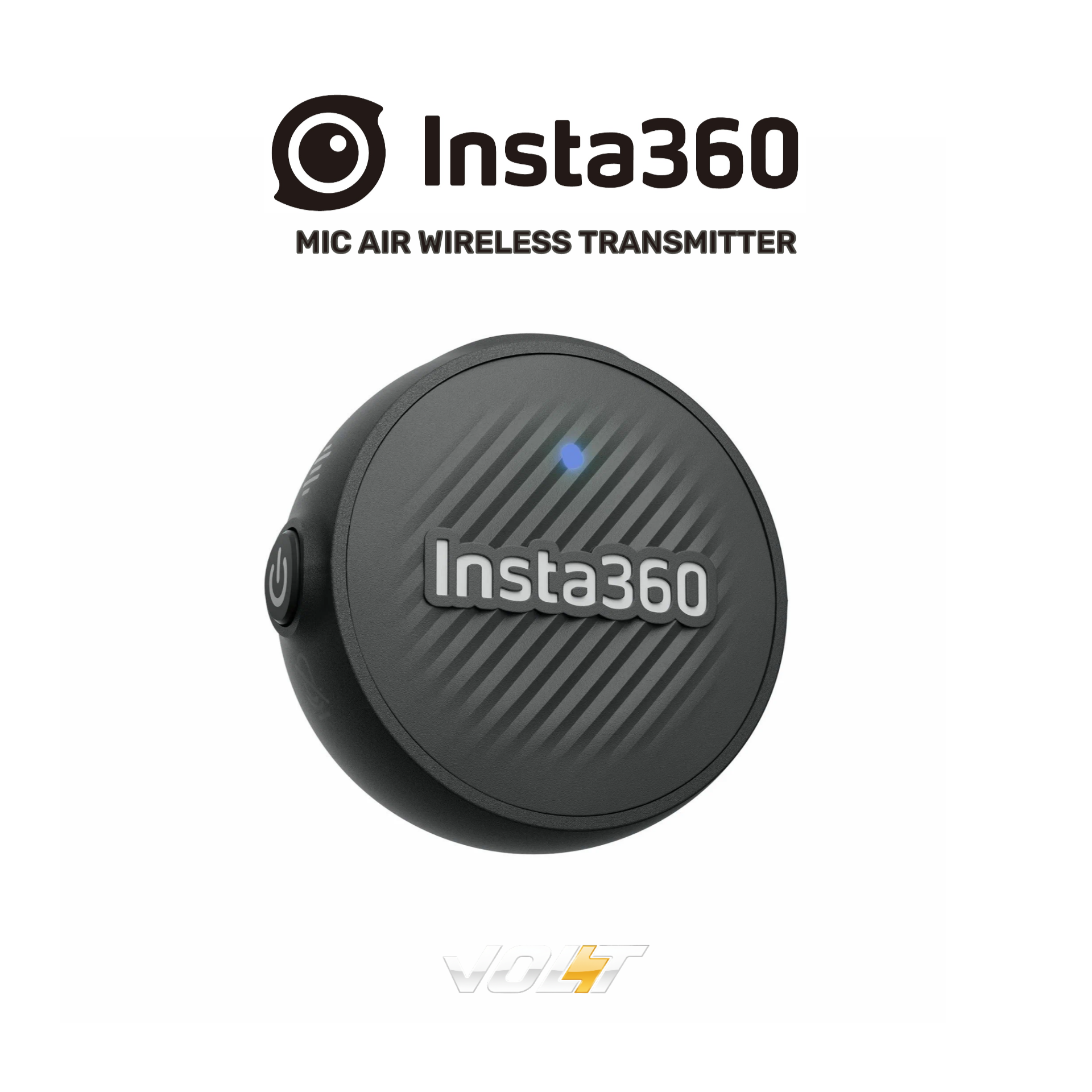 Беспроводной передатчик Insta360 Mic Air Wireless Transmitter, беспроводное подключение
