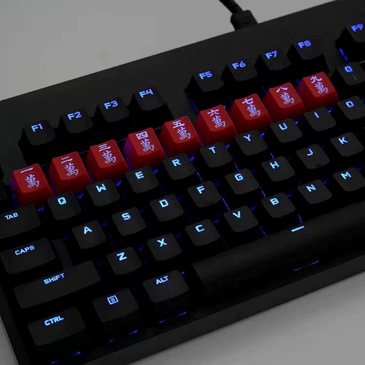 [Видео] Прозрачные кейкапы для механических клавиатур, универсальные, для перекрестных осей, материал ABS, для