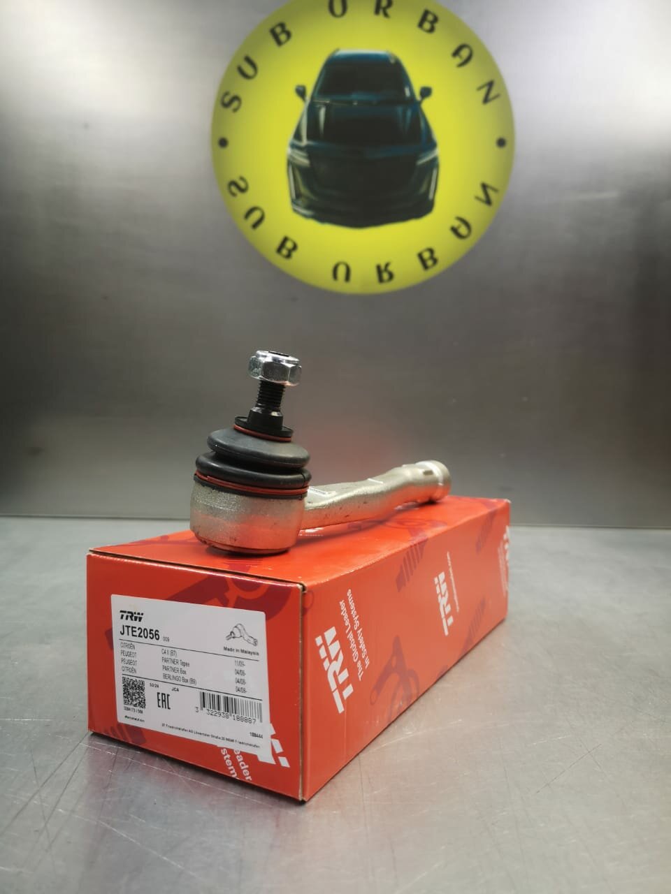 Наконечник рулевой правый Ситроен Берлинго С4 ДС4, Пежо 308 3008 5008 Партнер, TRW JTE2056
