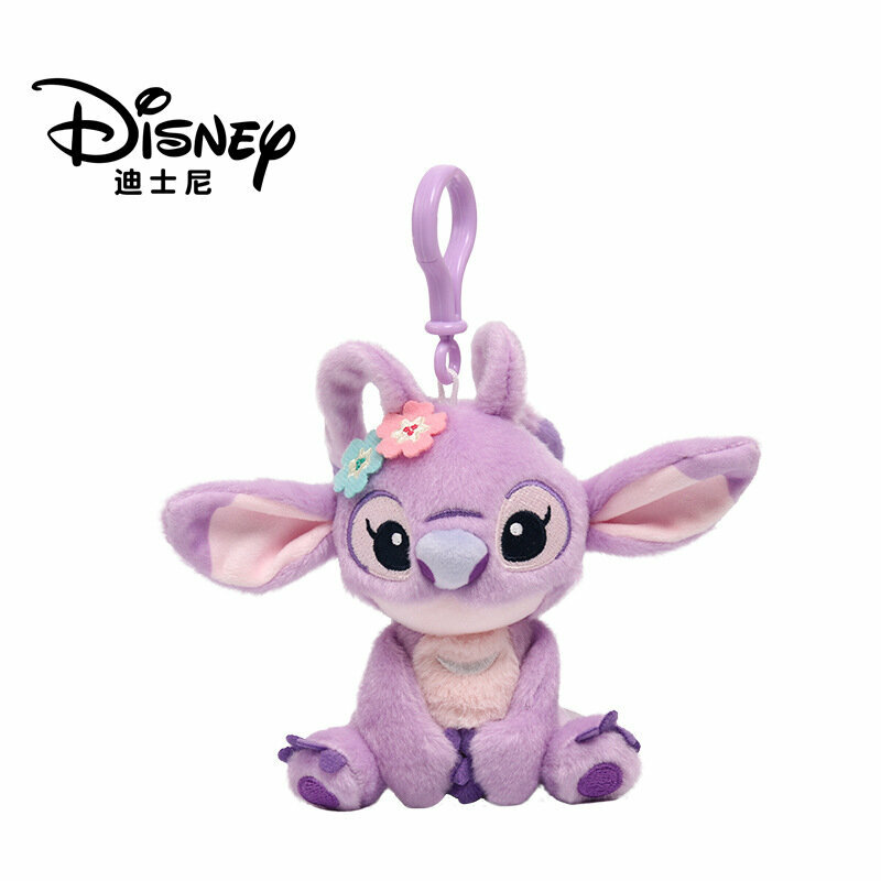 Disney подлинный Sticy Angel плюшевые подвески 10cm фиолетовый лавандовый кулон Ангел (без аромата)_[Поддельная