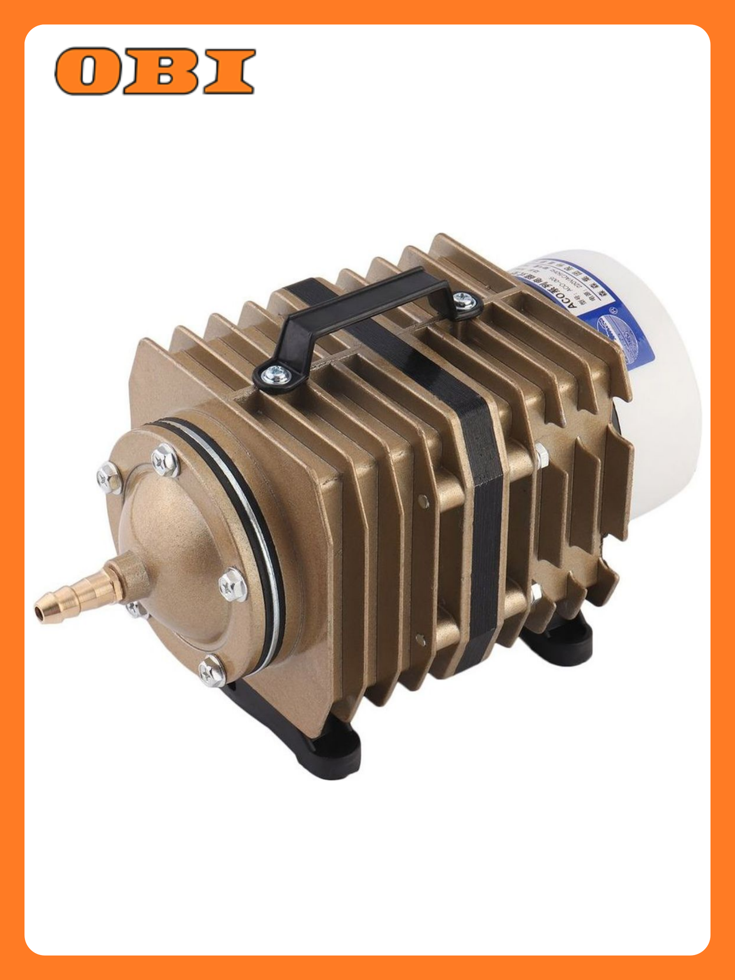 Компрессор SunSun ACO-005, поршневой, переносной, бронзовый, 70л/мин