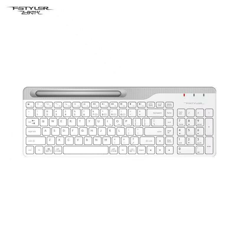 Клавиатура Double Fly FBK25 2.4G Bluetooth беспроводная ультратонкая портативная для ПК и ноутбуков