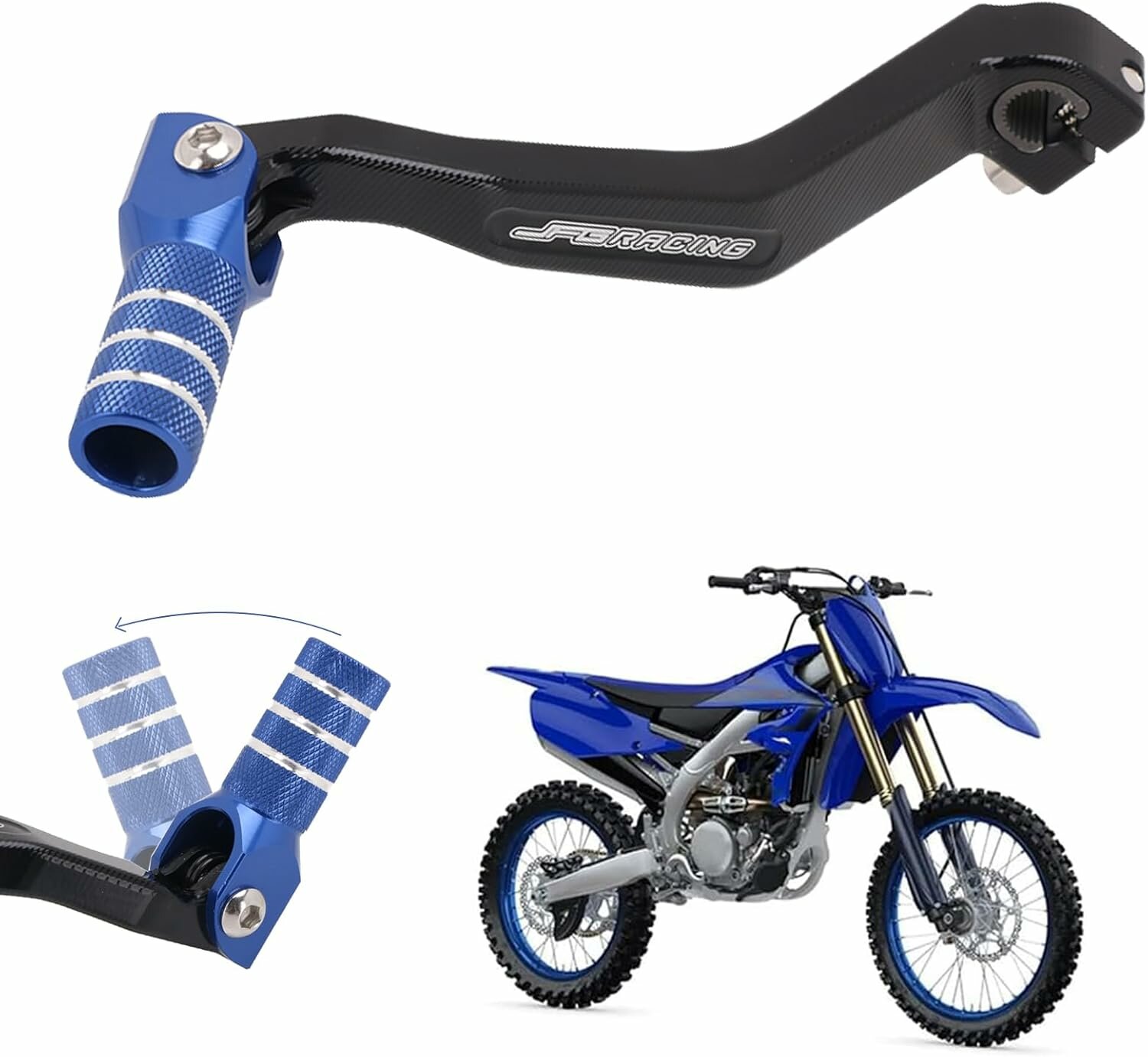Лапка передач мотоцикла мотоцикла Синий для YZ125 YZ250 YZ250X YZ65 YZ85 YZ125X YZ125G YZ250G TTR230