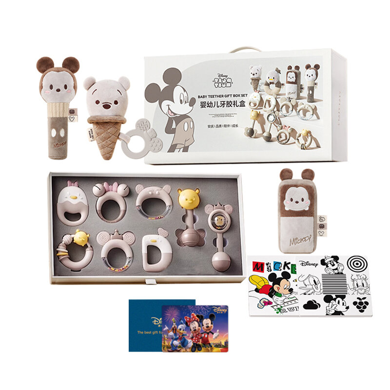 Disney Baby Успокаивающая игрушка для новорожденных и коробка с колоколом "Полнолуние"