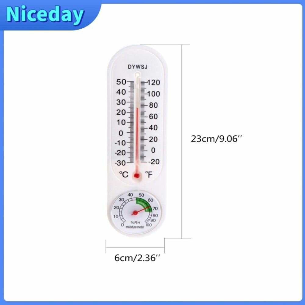 Термометр-гигрометр, настенный, для комнаты, теплицы