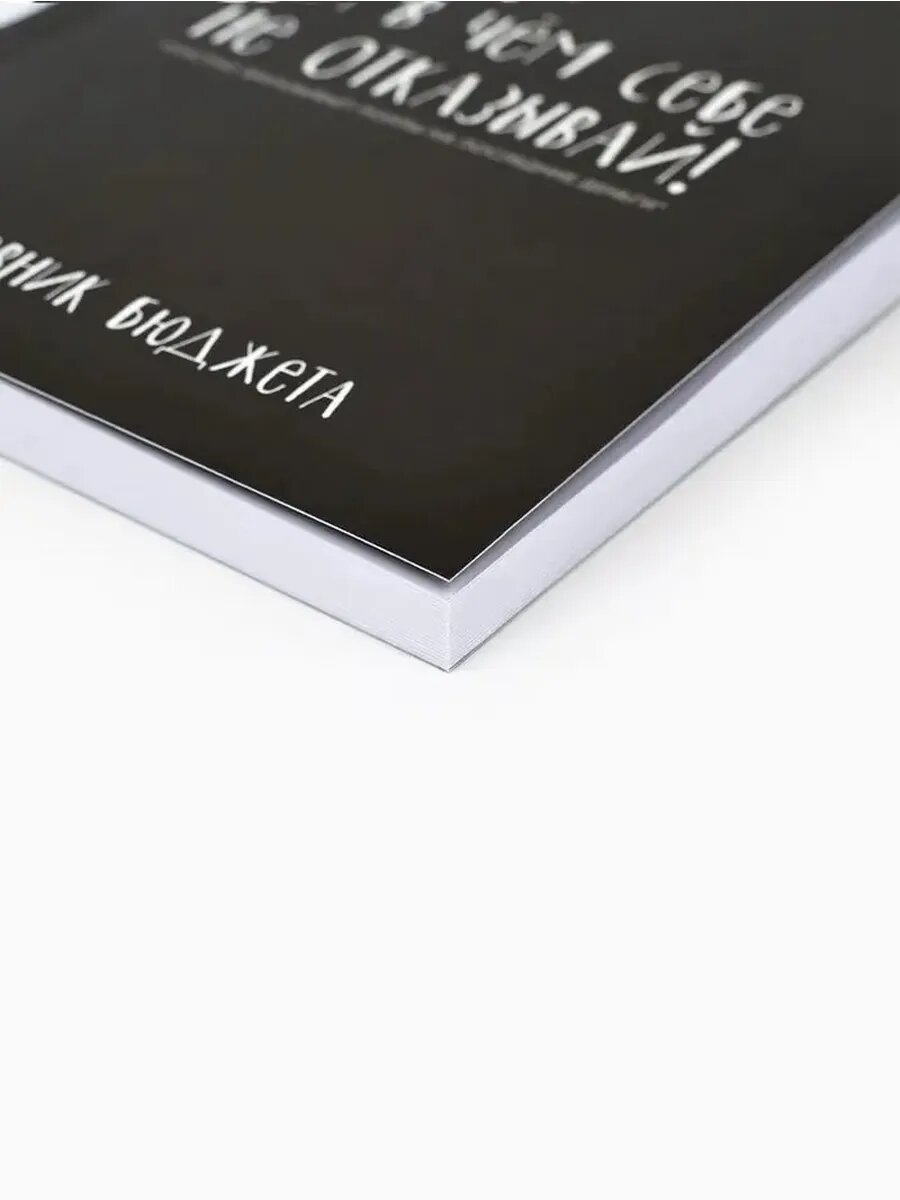 Стильный блокнот для финансового планирования