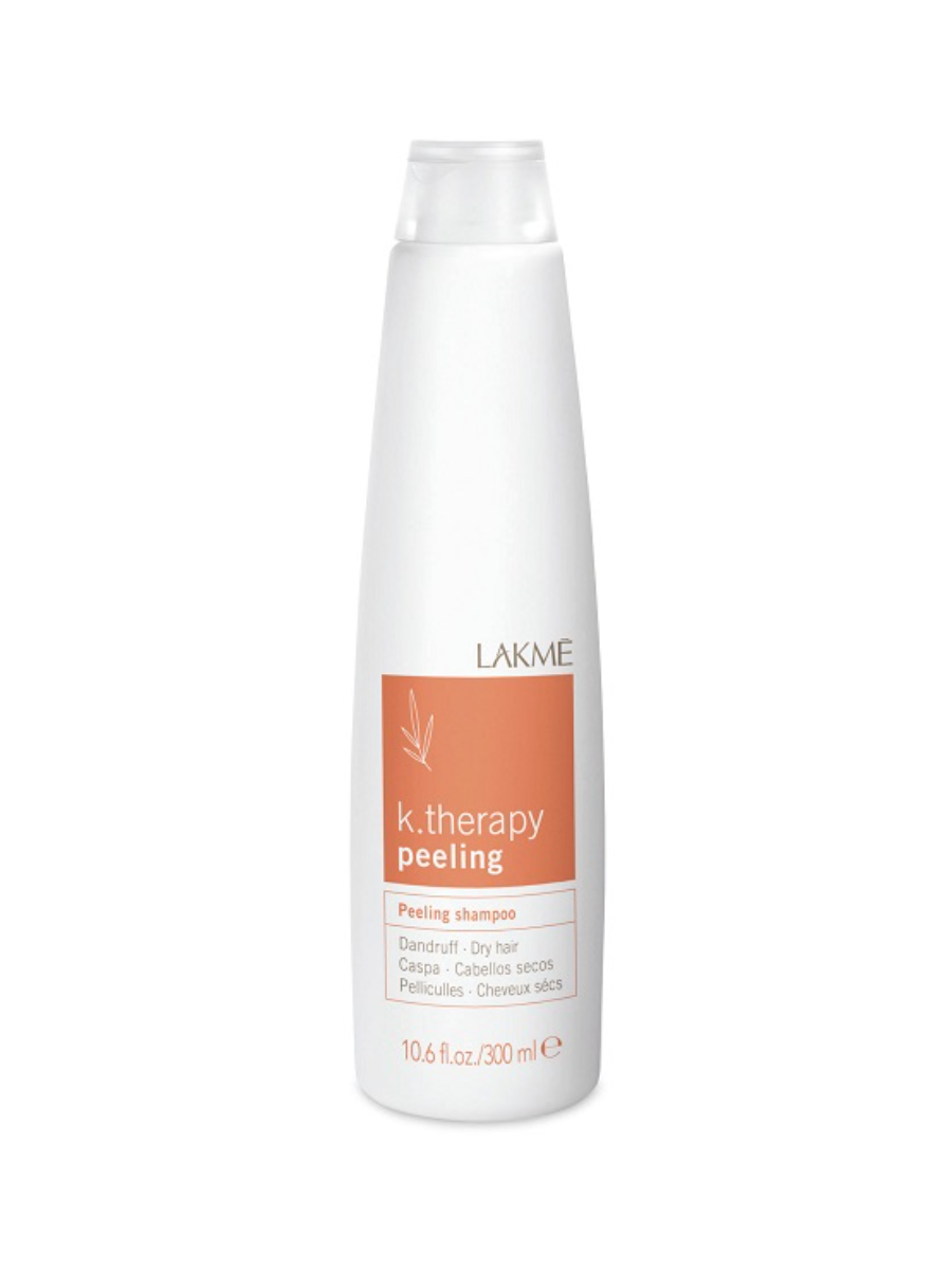 Шампунь против перхоти Lakme Peeling Shampoo Dandruff Dry Hair, для сухой кожи головы, 300 мл.