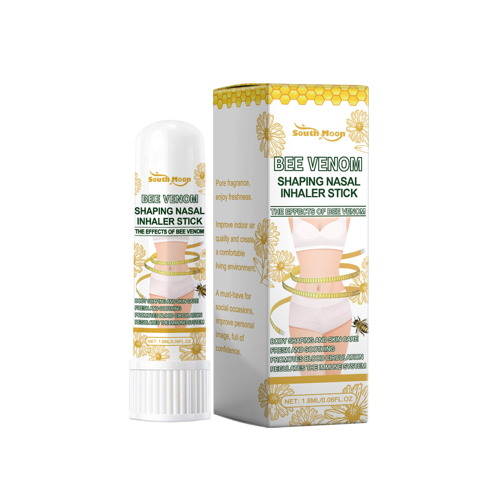 Назальный аспиратор South Moon для мягкого облегчения дискомфорта в носу, ежедневный уход за носом, освежающий и комфортный назальный аспиратор