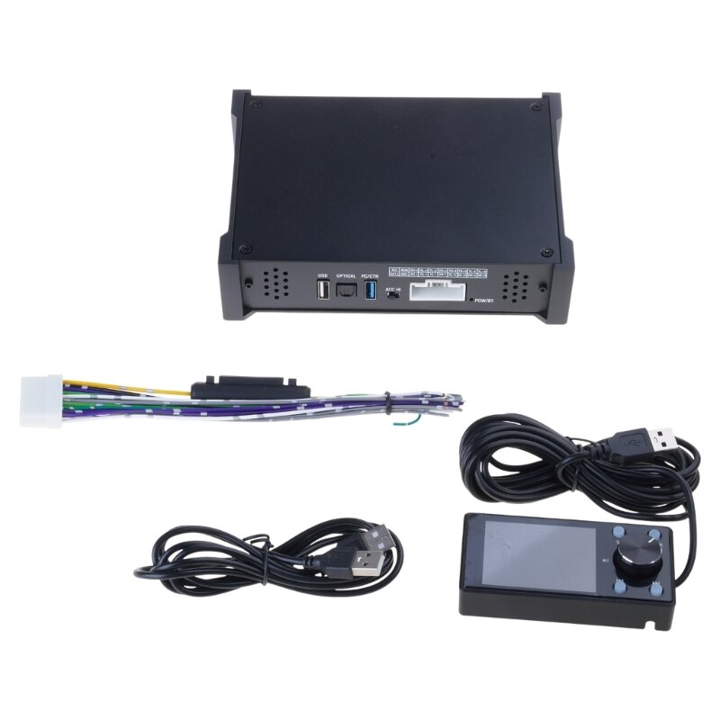 31-сегментный автомобильный усилитель мощности DSP, автомобильный аудиопроцессор Bluetooth, модификация звука без потерь