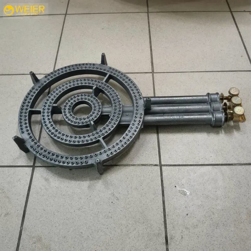 Газовая горелка 36 кВт для казана и wok , 3 кольца