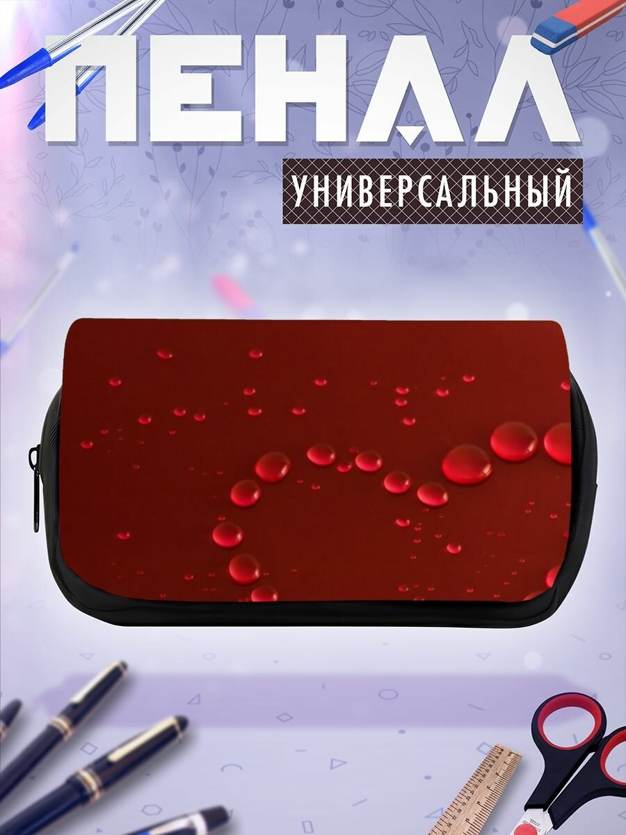 Школьный пенал День Святого Валентина сердце