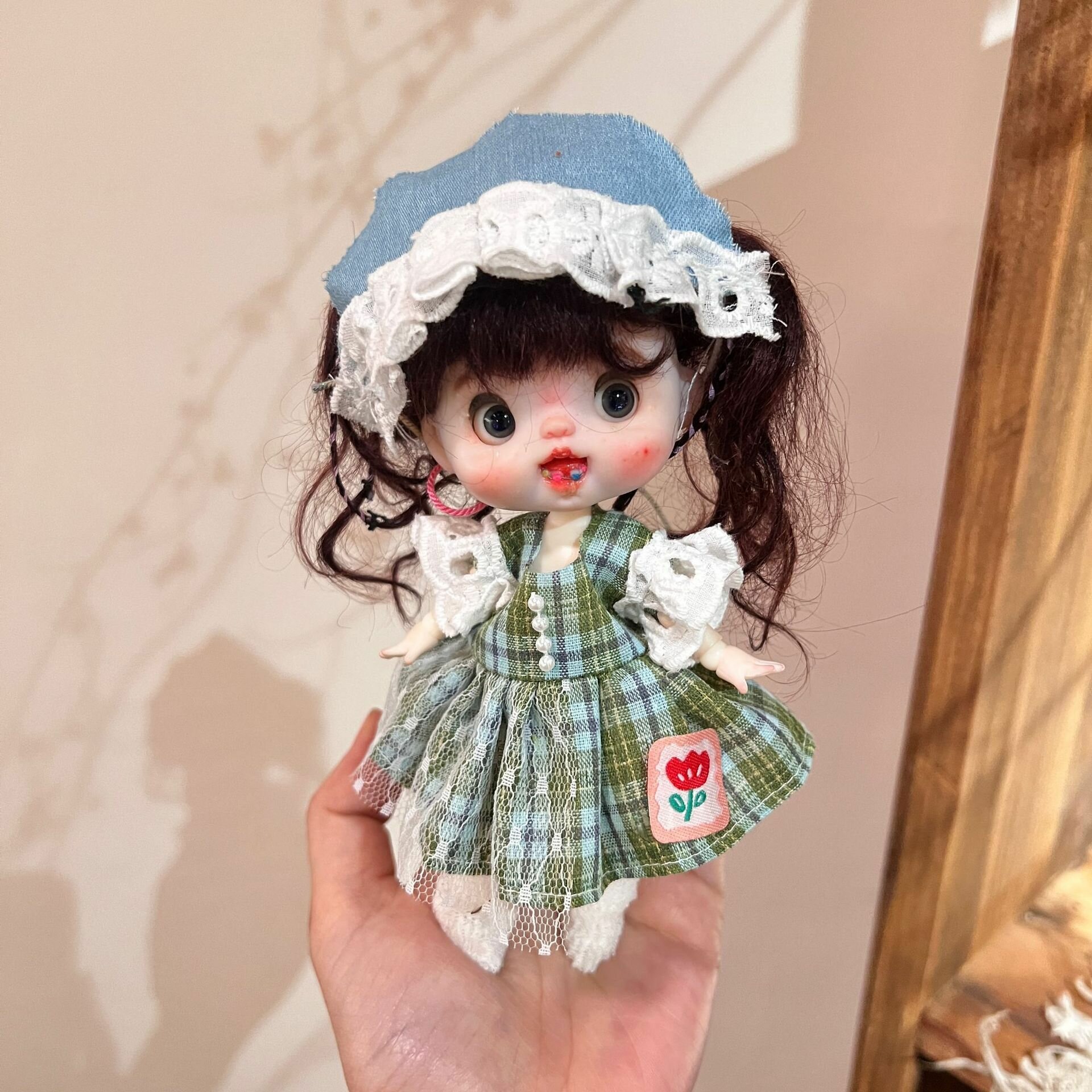 Повседневный комплект одежды для кукол 16-17 см подходит для OB11/YMY/GSC Без куклы и обуви