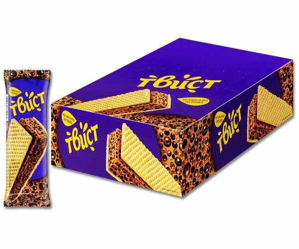 Вафли Твист 22,5 гр (1 упаковка 20 шт)