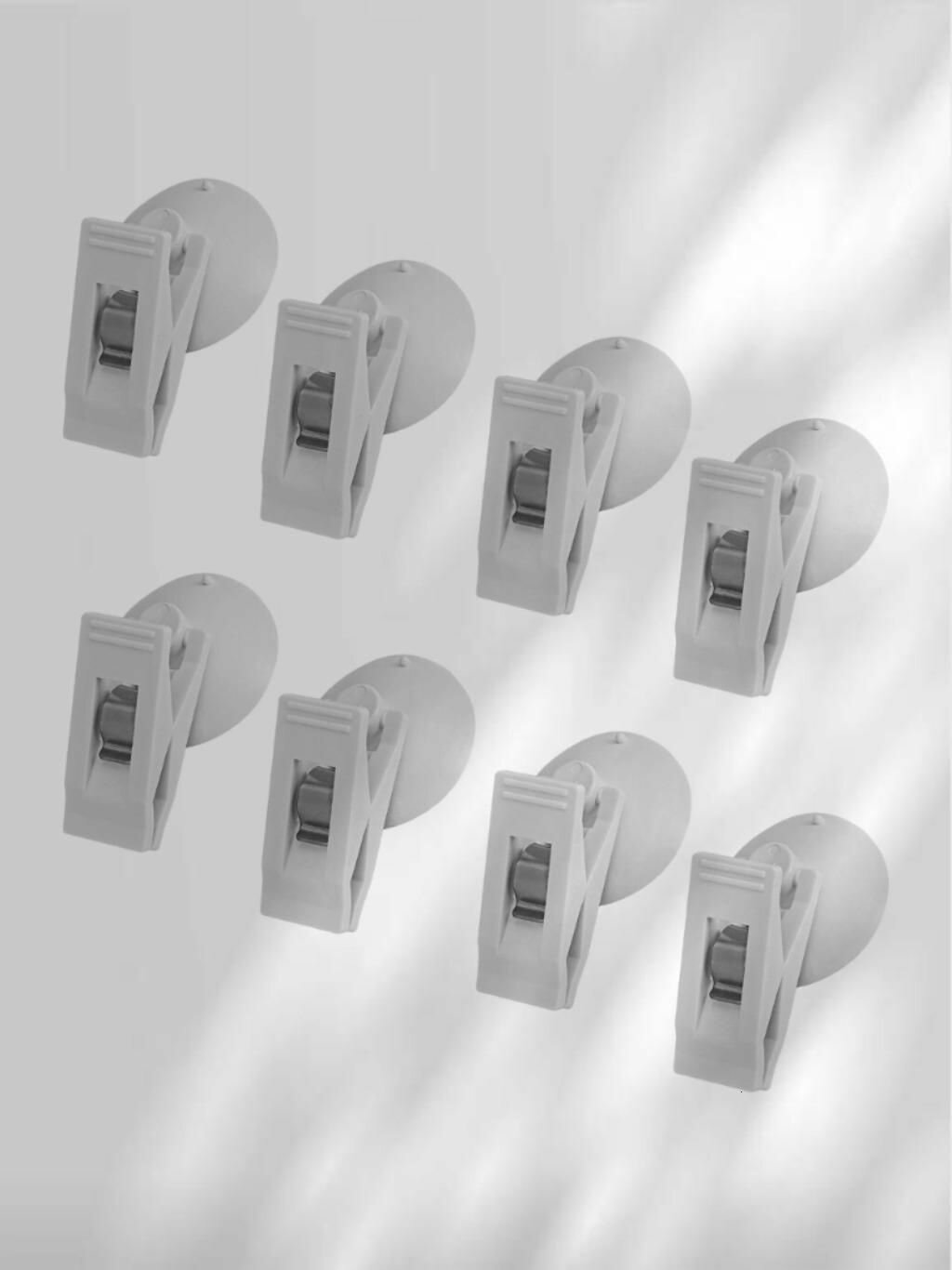 Универсальный зажим с присоской, Белый