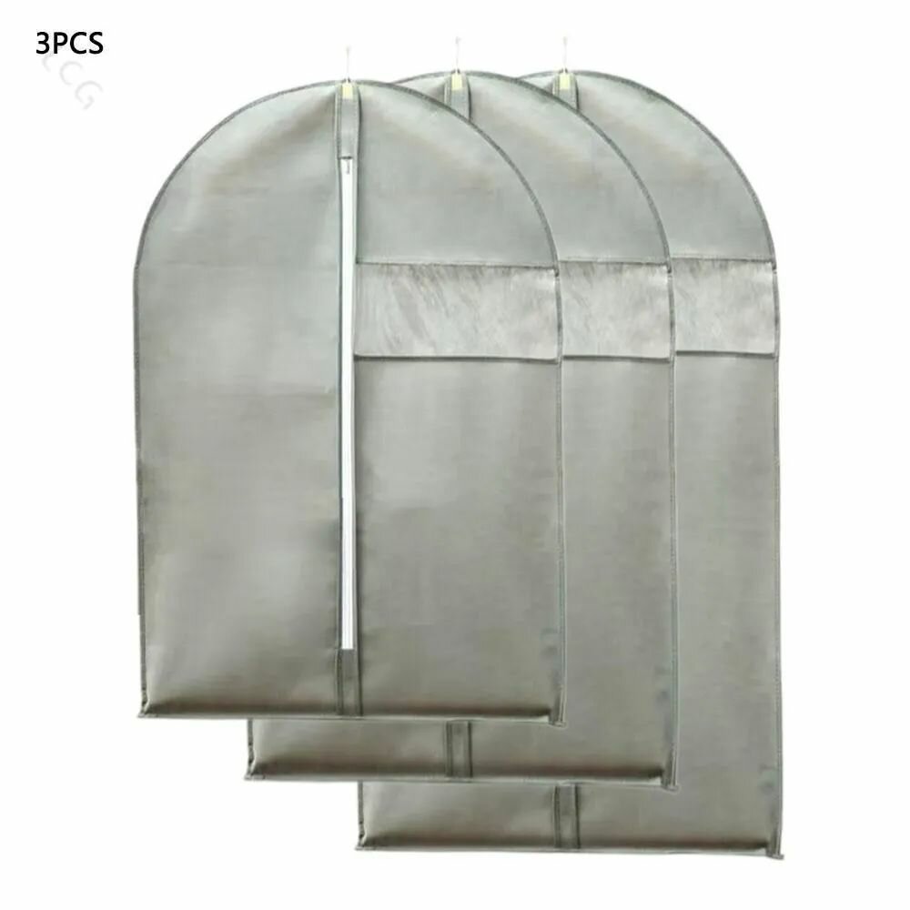 Чехол для одежды, 90 см х 60, 3 шт