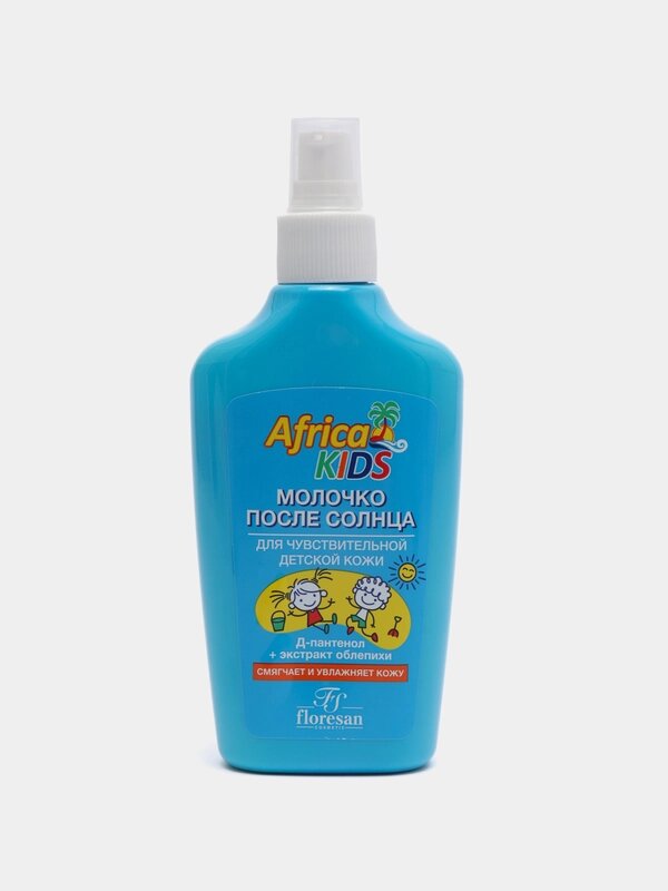 Молочко детское после солнца Africa Kids, для чувствительной кожи, 200 мл