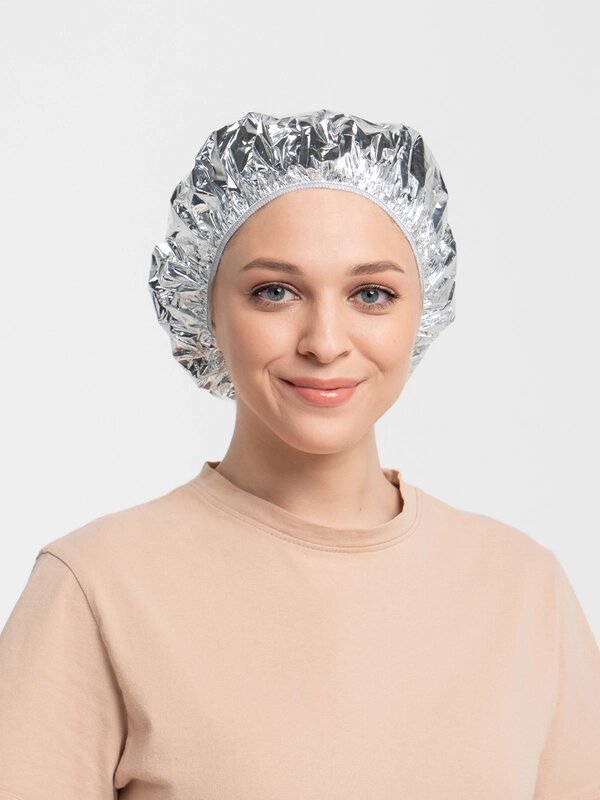 Шапочка парикмахерская для окраски волос фольгированная