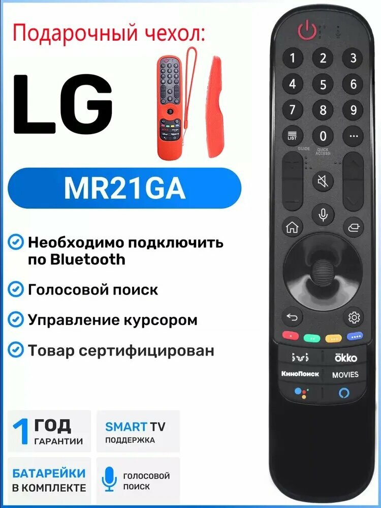 Пульт для LG MR21GA (AKB76036208) для телевизора LG