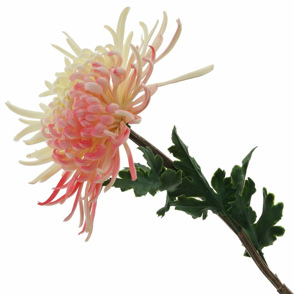 Цветок искусственный "Хризантема", L20 W20 H80 см