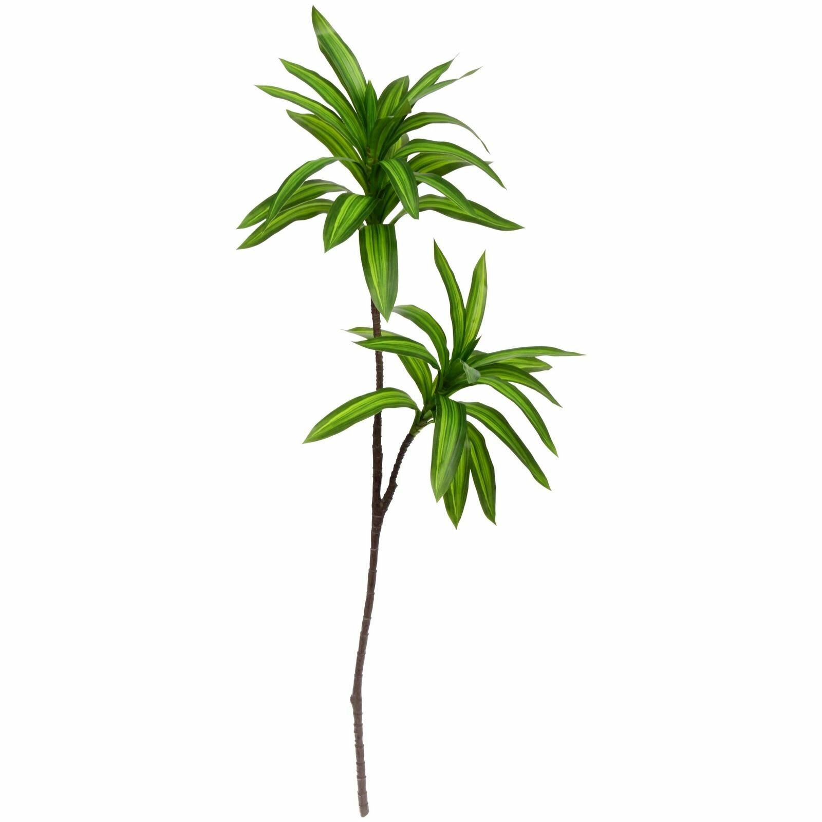 Искусственное растение ULTRAMARINE Ветка Драцены, длина 90 см, зеленая