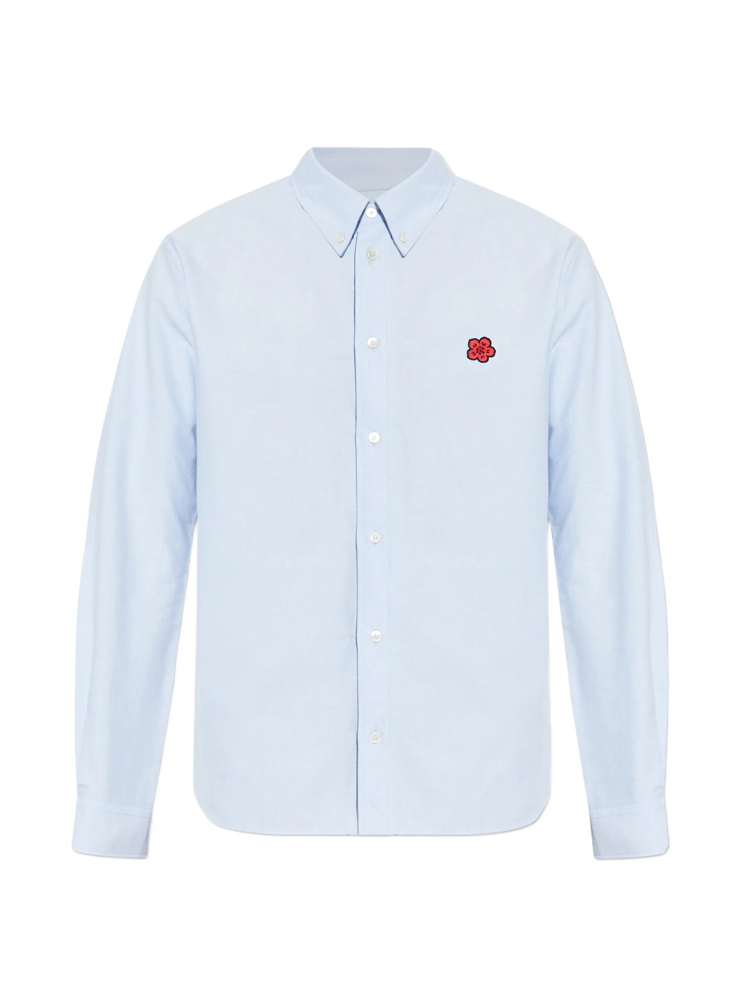 Рубашка Flower-embroidered shirt