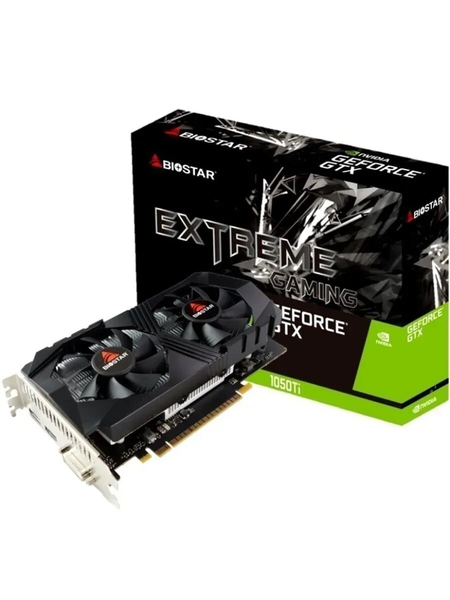 Видеокарта PCI-E 3.0 GTX1050Ti-4GB NVIDIA GeForce GTX 1050TI 4Gb 128bit
