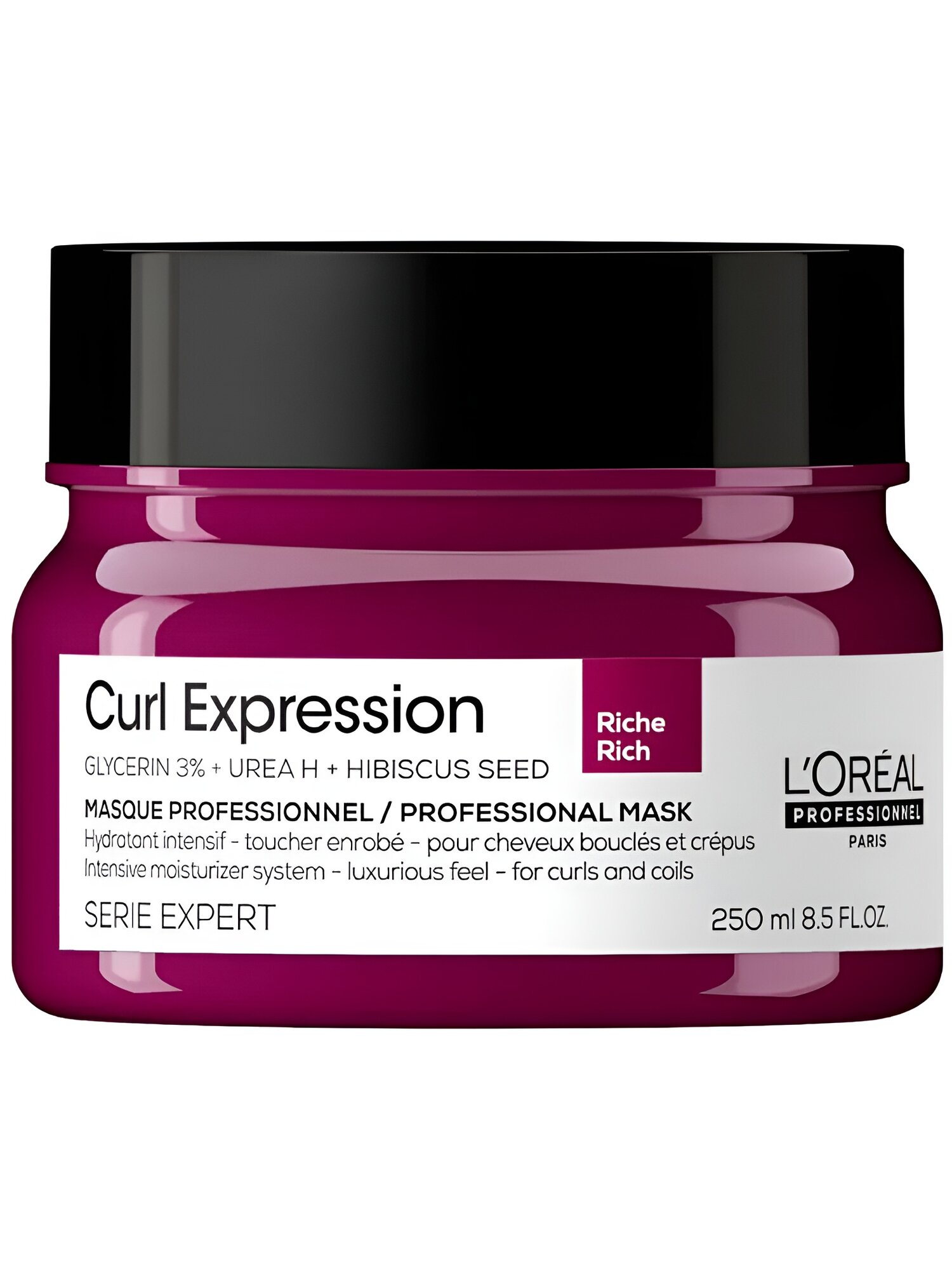 Маска для волос L'Oreal Curl Expression, для кудрявых, увлажнение, 250 мл