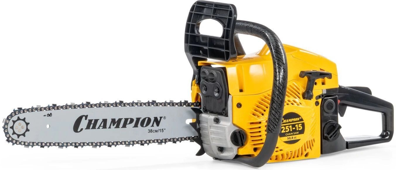 Бензопила Champion 251-15 2300Вт 3.13л. с. дл. шины:16" (