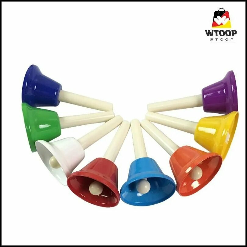 Диатонические колокольчики Veker по нотам (комплект 8 шт.)