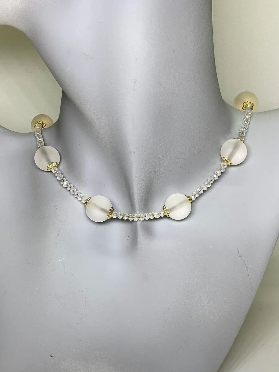 Чокер LAM LAM, кварц, кристалл