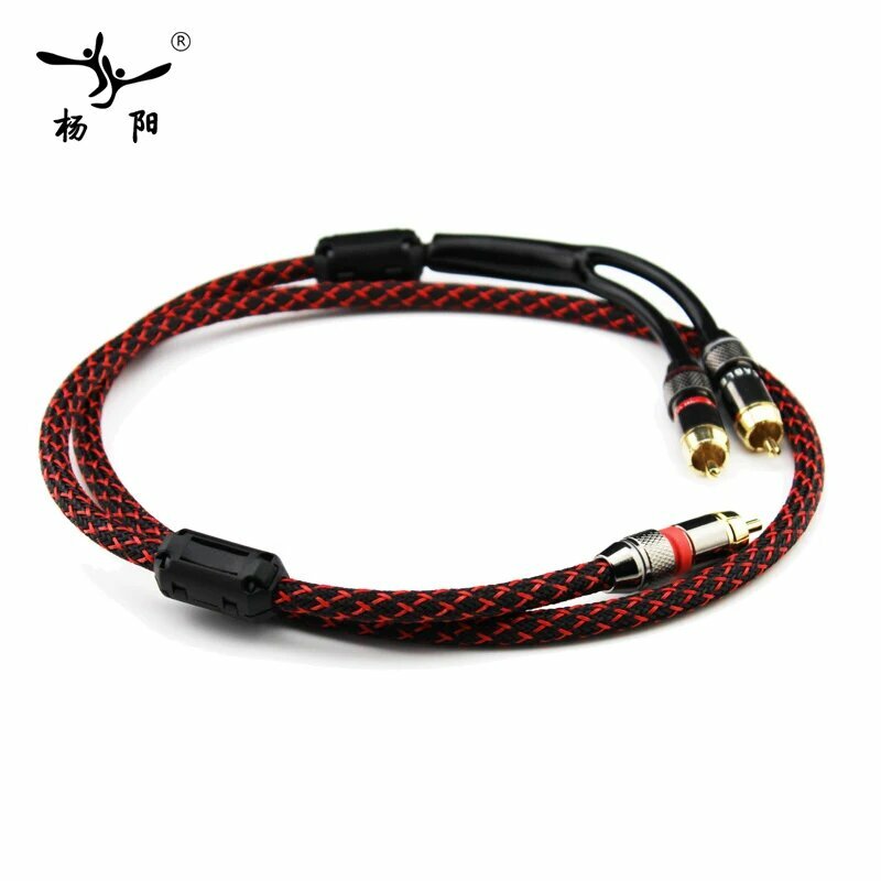 YYAUDIO L-4E6S HIFI аудиокабель RCA-RCA 0,5 м 0.5M