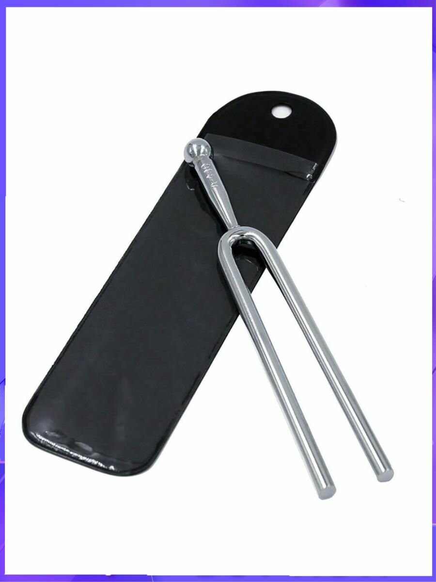 Камертон в мягком футляре, стандарт A 440 Гц