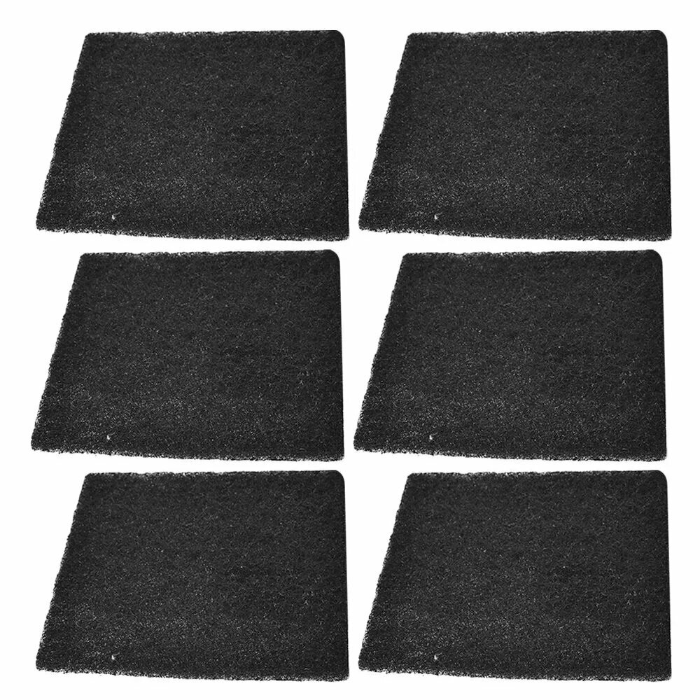 Черные Фильтры Из Активированного Угля Для Кошачьего Лотка, Поглощение Неприятных Запахов, 6 Шт