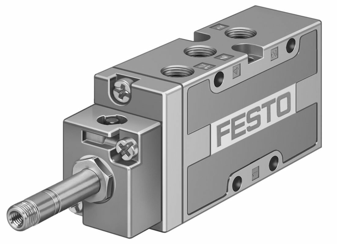 Распределитель с электромагнитным управлением Festo MFH-5-1/8-L-S-B арт. 30992