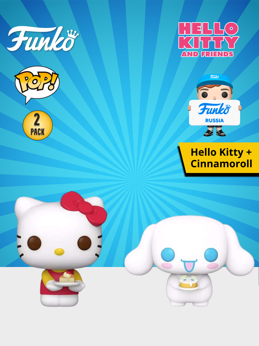 Набор Funko POP! Hello Kitty And Friends Hello Kitty (89) + Cinnamoroll (92) 2шт 92854