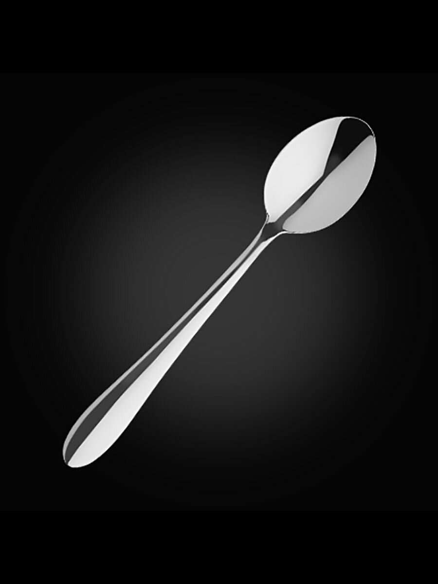 Набор ложек столовых 6 шт Luxstahl Cremona, нержавеющая сталь, 19,3 см